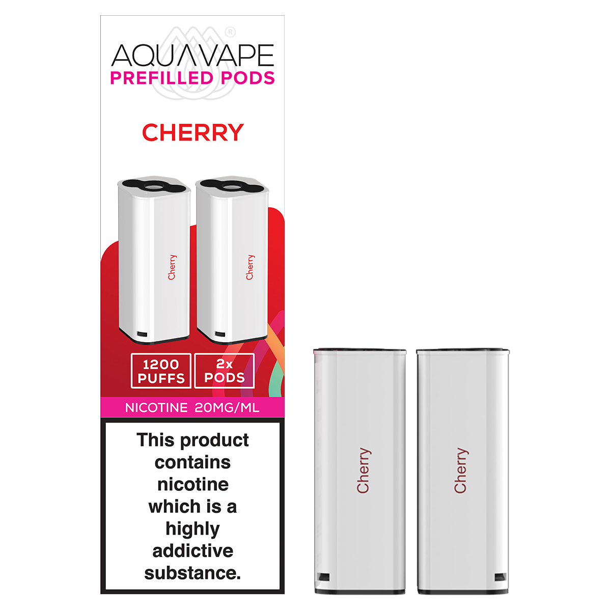 Cherry Aquavape 2in1 Pods | Get 3 Pods For £12 – Vape Shop