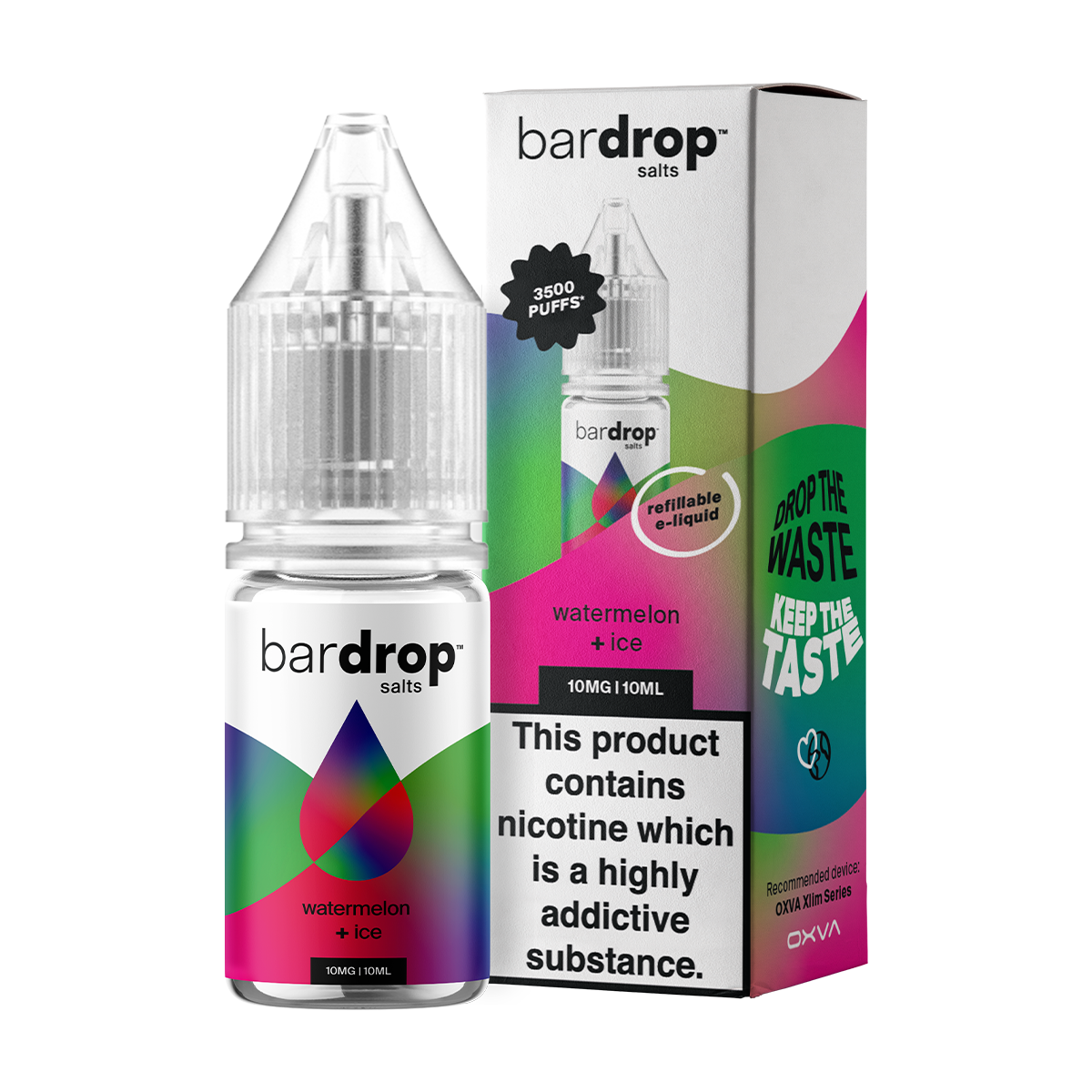 Watermelon Ice Nic Salt by Bar Drop – Vape Shop