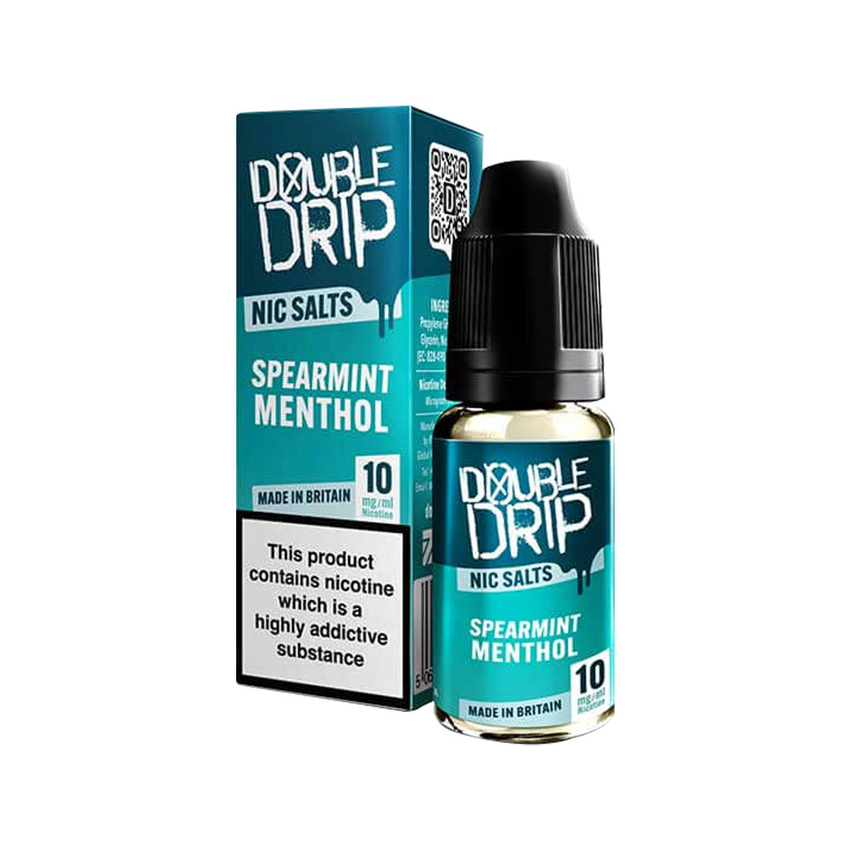 Spearmint Menthol Nic Salt by Double Drip – Vape Shop