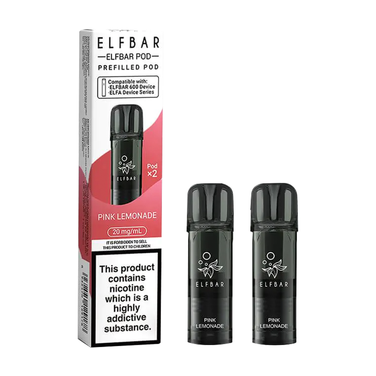 Pink Lemonade Elfbar 600 Pods | Shop 3 Packs For £15 – Vape Shop