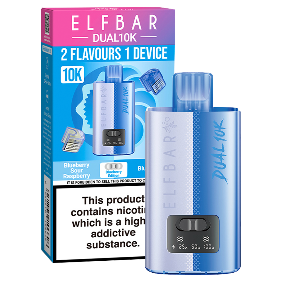 Elfbar Dual 10k Vape Kit | Elf Bar Rechargeable Pod Kit – Vape Shop