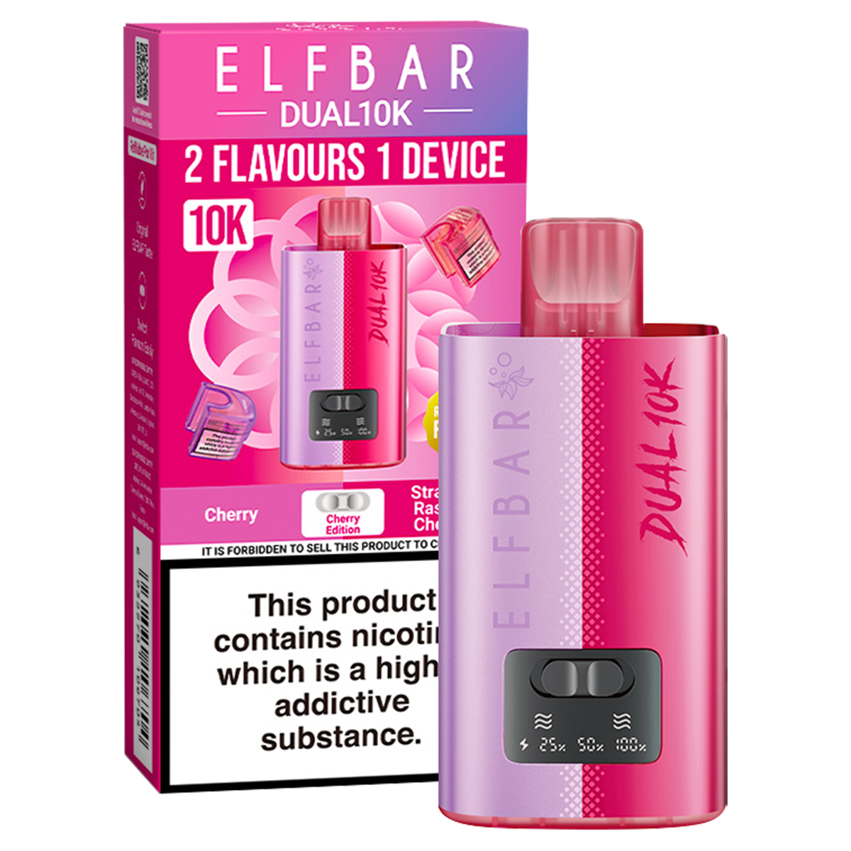 Elfbar Dual 10k Vape Kit | Elf Bar Rechargeable Pod Kit – Vape Shop