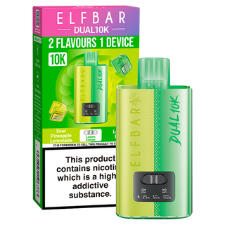 Elfbar Dual 10k Vape Kit | Elf Bar Rechargeable Pod Kit – Vape Shop