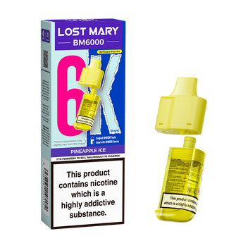 Mr Blue Lost Mary BM6000 Refill Pack - BM6000 Pods – Vape Shop