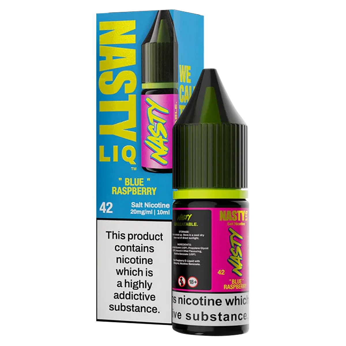 Blue Raspberry Nasty Liq Nic Salt | 3 For £10 – Vape Shop