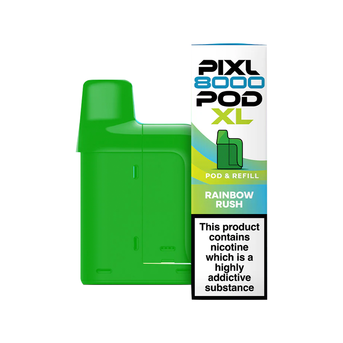 Rainbow Rush Pixl 8000 Refill Pack – Vape Shop