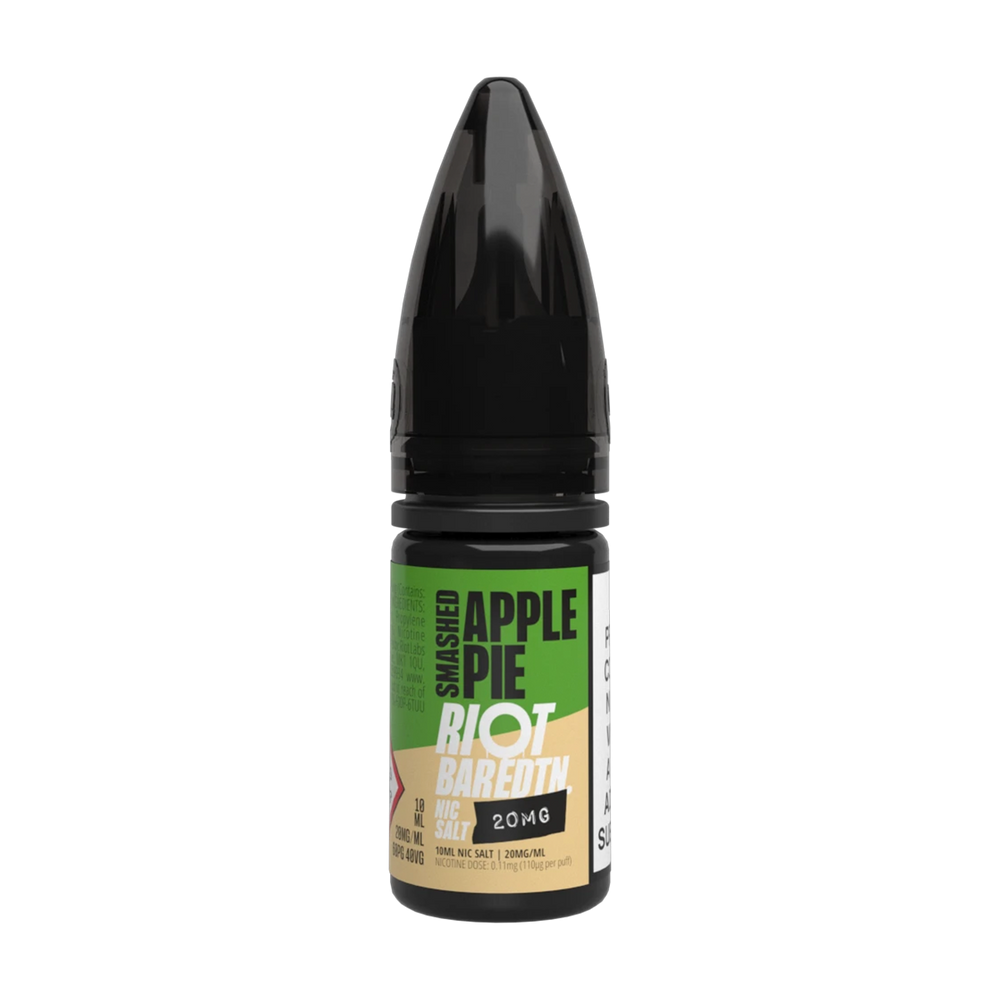 Smashed Apple Pie Riot Bar EDTN Nic Salt 10ml | 3 for £10 – Vape Shop