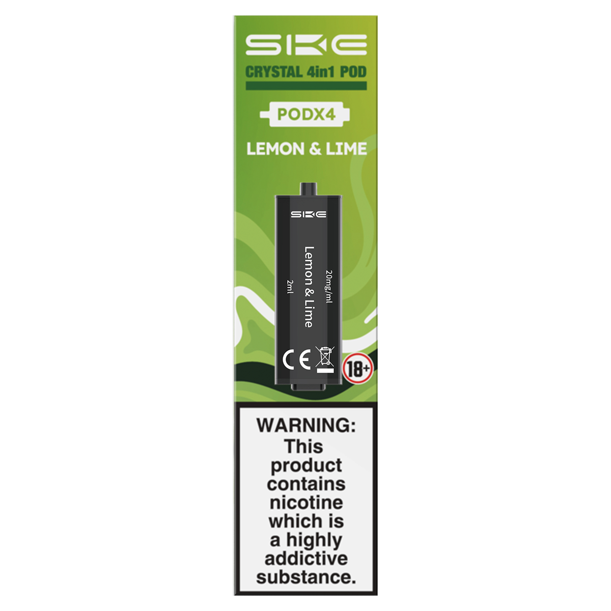 Lemon & Lime SKE Crystal 4in1 Pods | SKE Vape Pods – Vape Shop