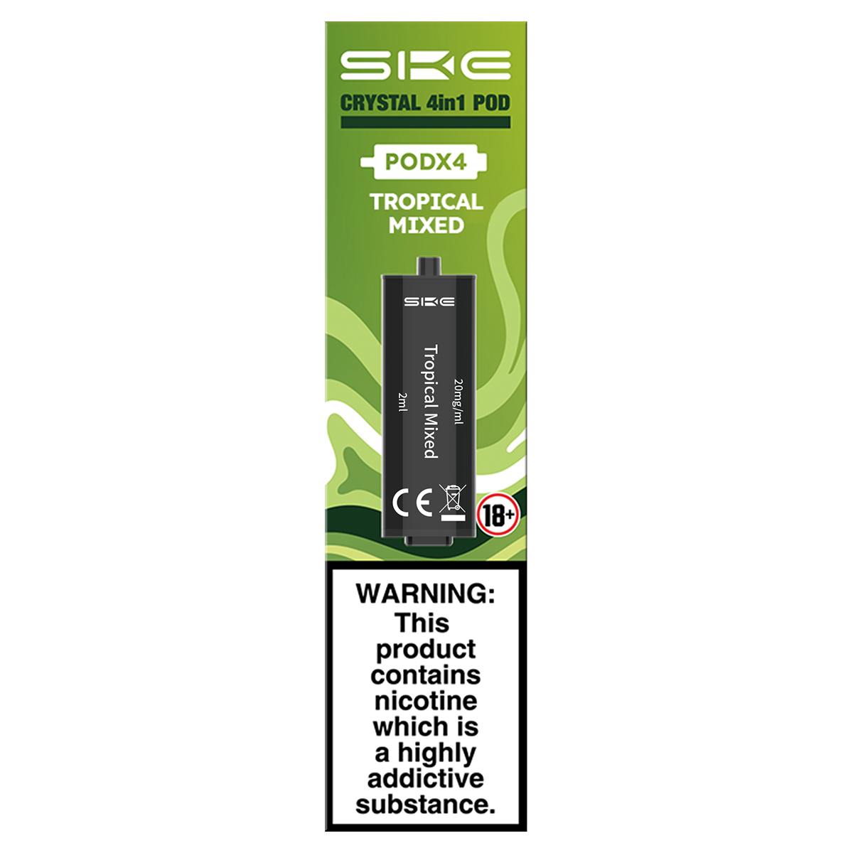 Tropical Mixed SKE Crystal 4in1 Pods | SKE Vape Pods – Vape Shop