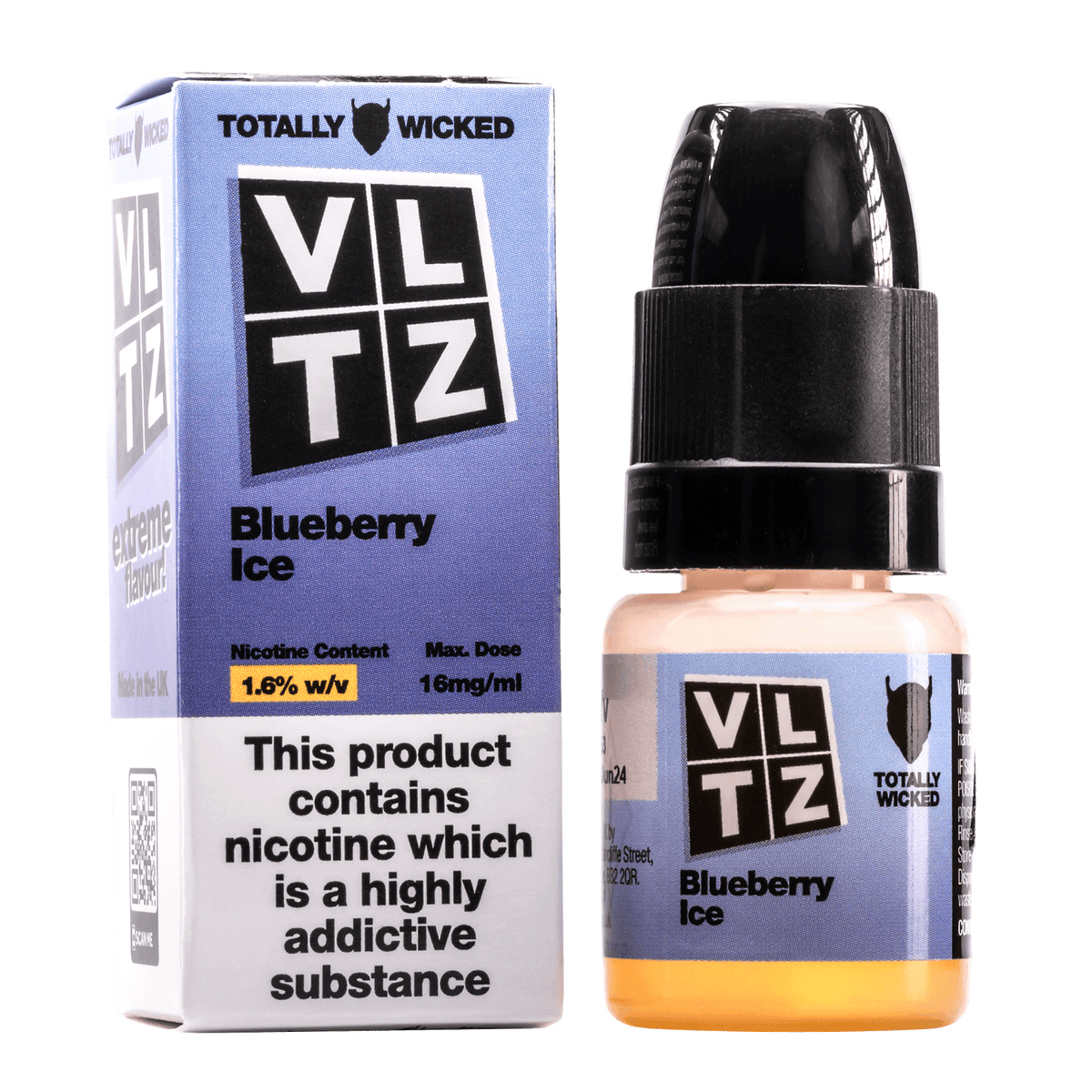 Blueberry Ice VLTZ E-liquid | 3 For £10 – Vape Shop