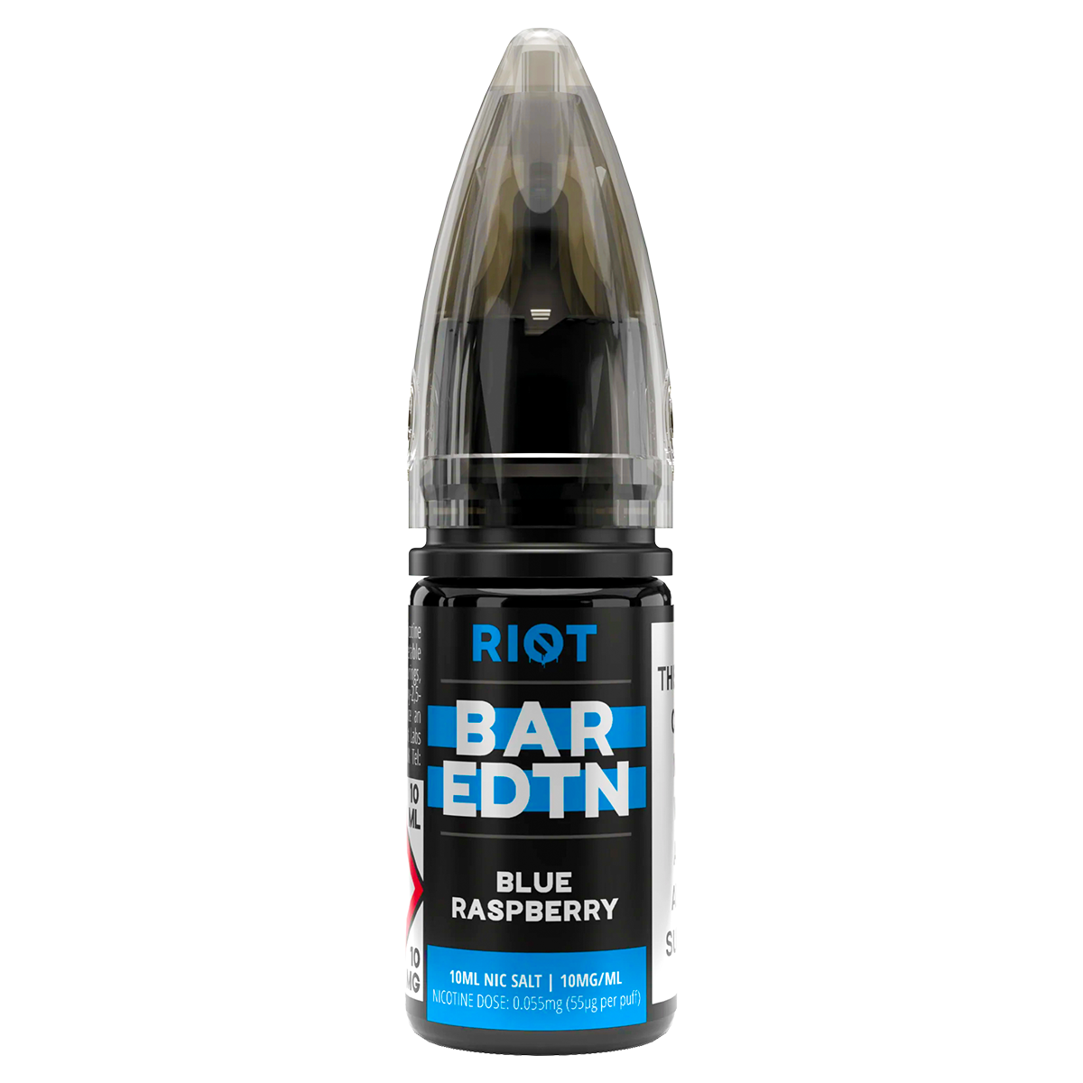 Blue Raspberry Riot Bar EDTN Nic Salt 10ml | 3 for £10 | Vape Shop